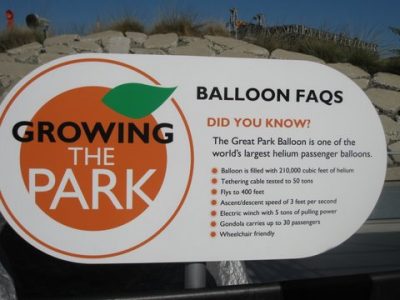 Orange County's Great Park in Southern California